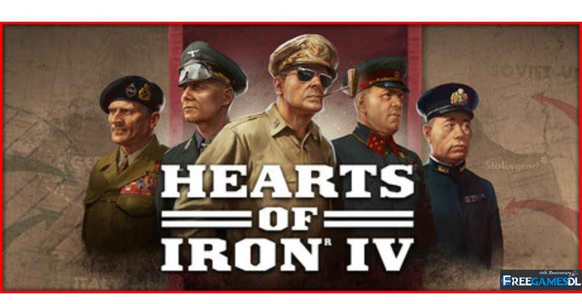 Hearts of Iron IV (v1.18) PC Game Free Download (Peace For Our Time)